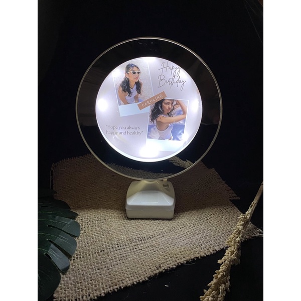 Jual Cermin Foto Ajaib | Cermin plus foto | Cermin Lampu| Cermin led ...