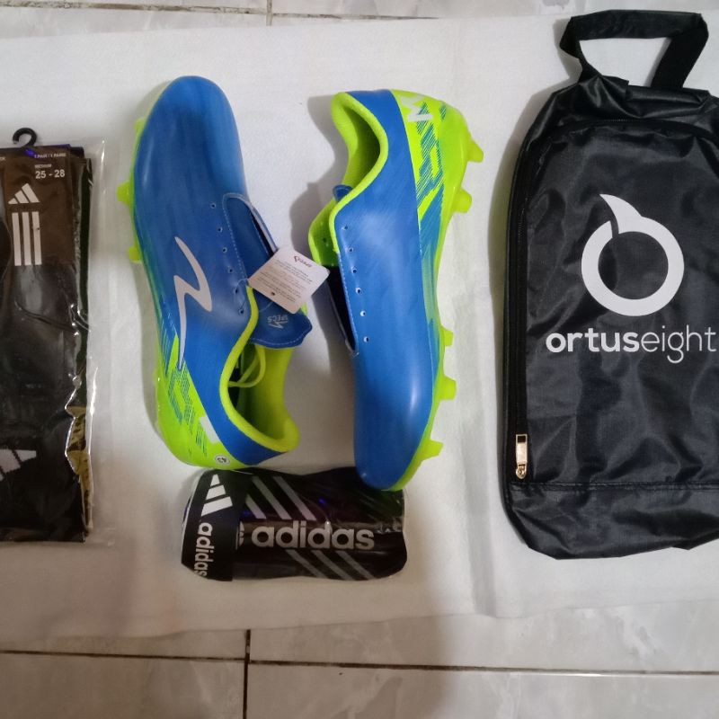 Jual SEPATU BOLA SPECS MK BIRU STABILO | Shopee Indonesia