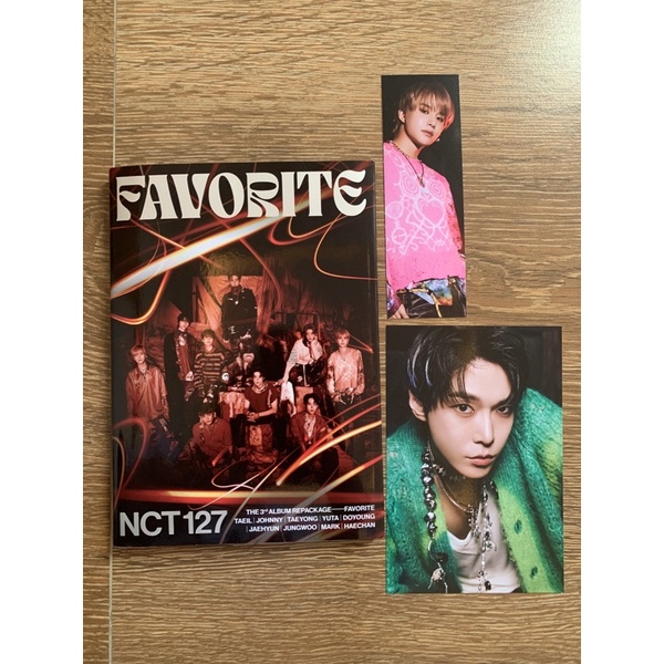 Jual ALBUM ONLY FAVORITE NCT 127 + POSTCARD + BOOKMARK | Shopee Indonesia