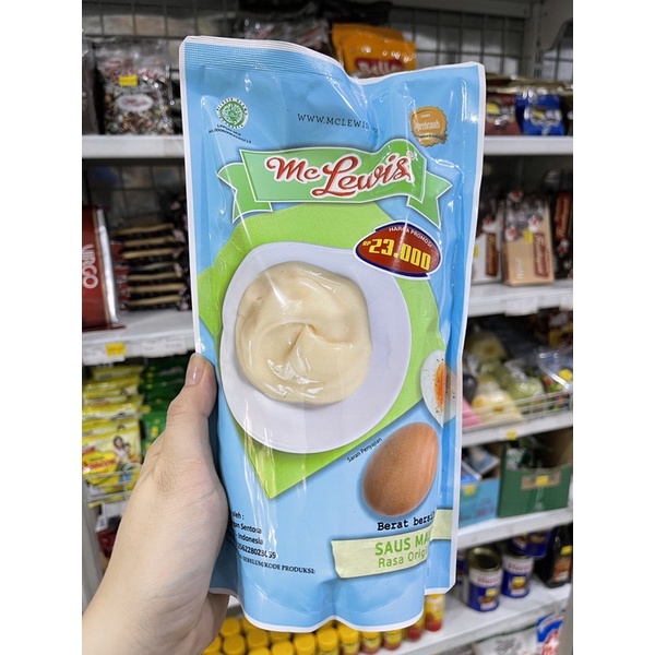 Jual Mayonnaise Mc Lewis Original 1KG / saus mayo / mayones / mayonaise / mayonis | Shopee Indonesia
