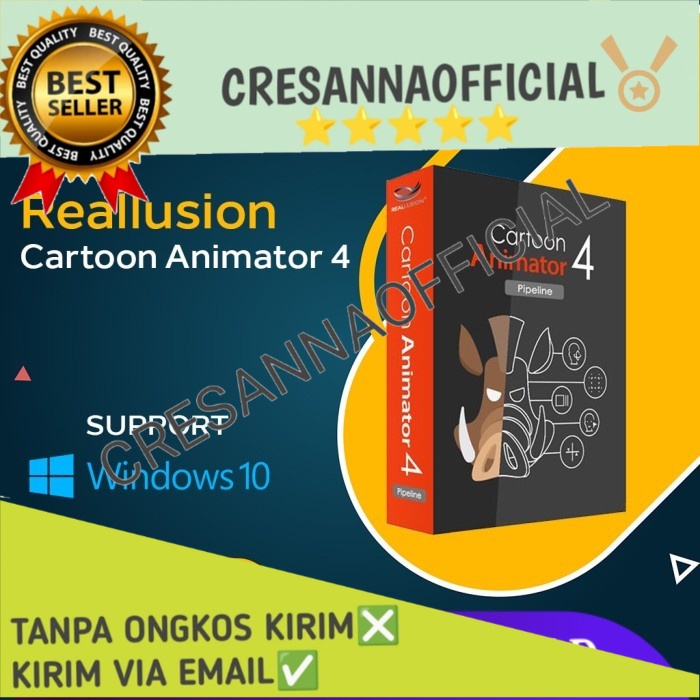 Jual Terbaru Software Animasi Kartun: Reallusion Cartoon Animator 4 ...