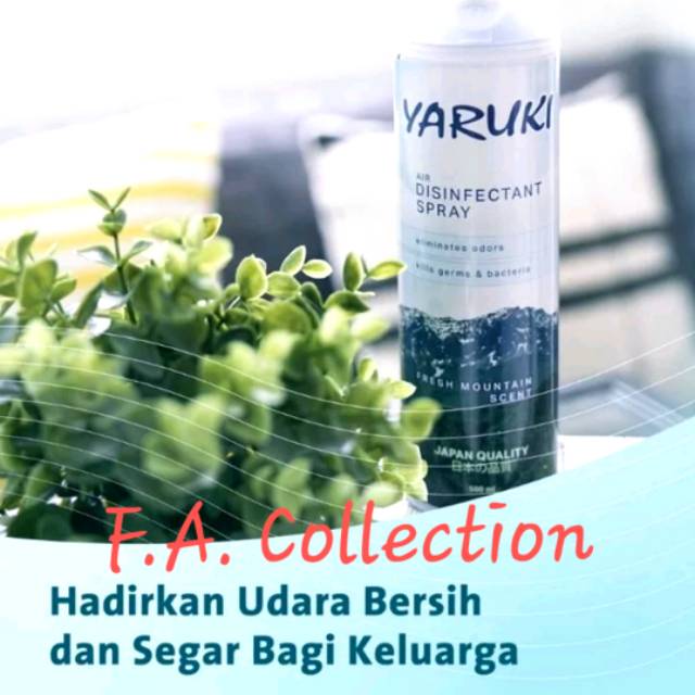 Jual YARUKI Air Disinfectant Spray 500 ml | Shopee Indonesia