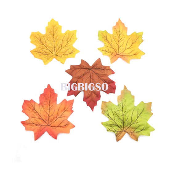 Jual 10 PCS Daun maple artifisial maple leaf Set Momiji Properti Foto ...
