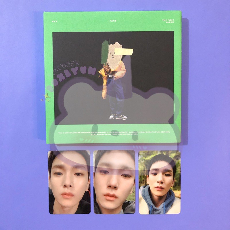 Jual shinee key - face album fullset | Shopee Indonesia