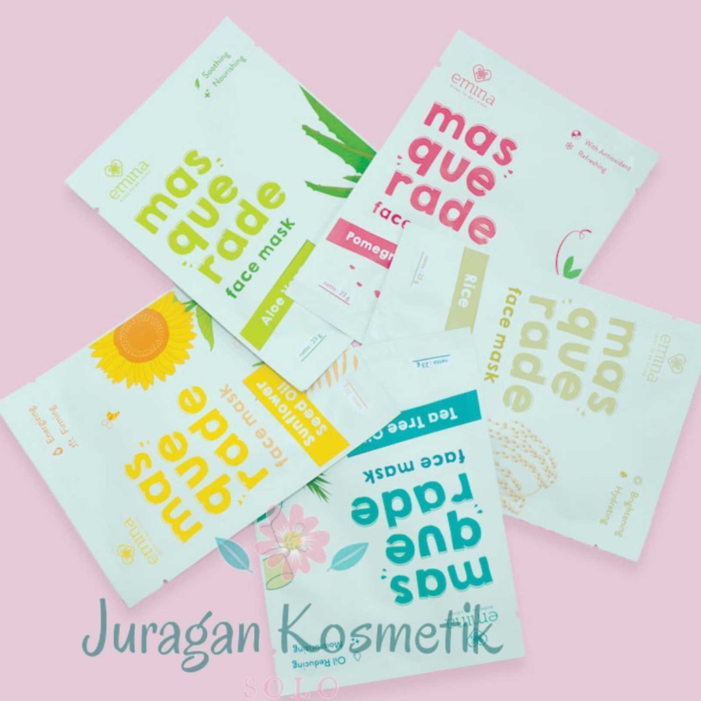 Jual Emina Masquerade Face Sheet Mask | Shopee Indonesia
