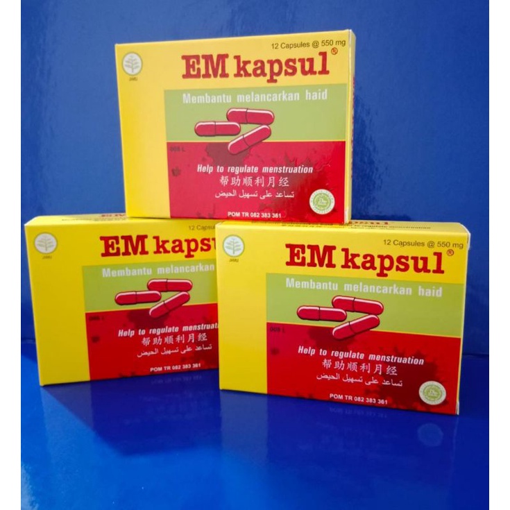 Jual Em Kapsul isi 12 kapsul | Shopee Indonesia