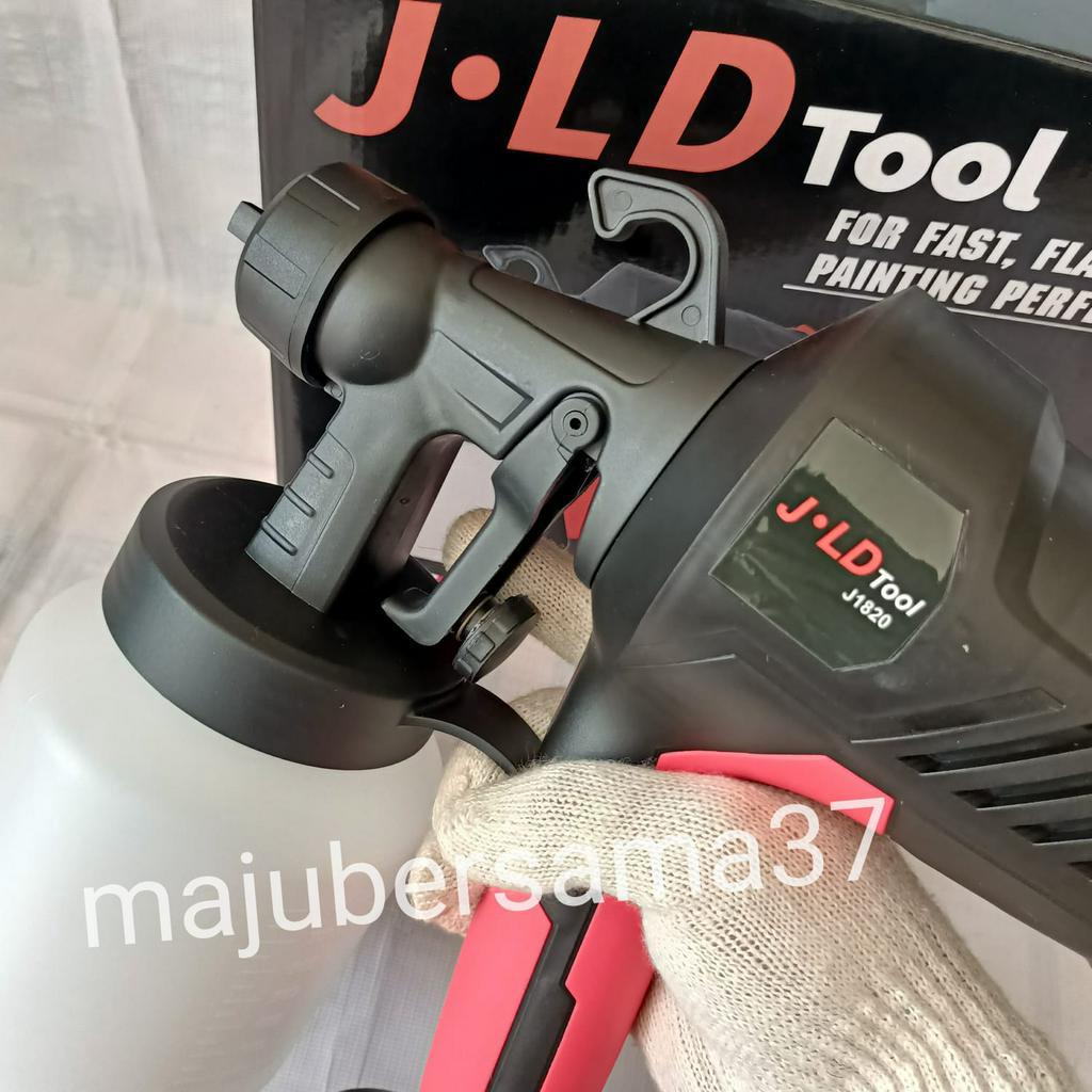 Jual Semprotan cat tembok listrik jld 800cc spray gun listrik jld spet ...