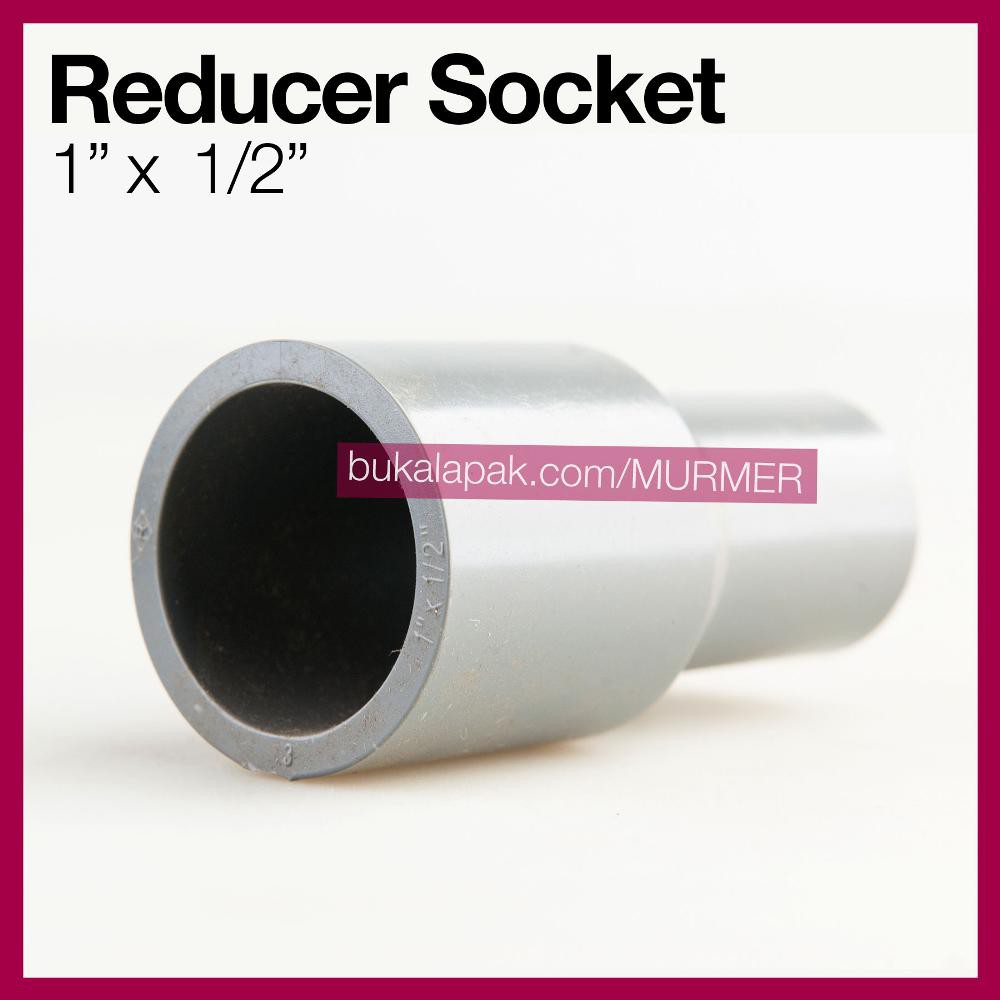 Jual Flock Sok 1 X 1/2 Inch Rucika Reducer Increaser Socket Flok Soket ...