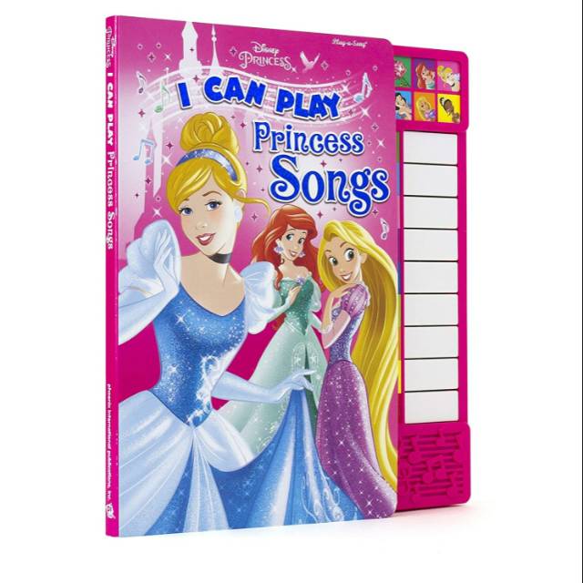 Jual Piano Book Disney Princess I Can Play Princess Songs Board Book ...