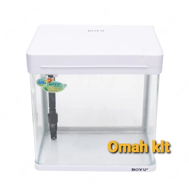 Jual Boyu aquarium akuarium set nano dengan filter dan lampu led ...