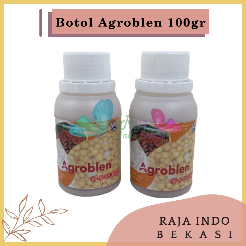 Jual Pupuk Agroblen 17-8-9+3MgO 100 Gr - Dekastar Agroblend 1789 17 8 9 ...