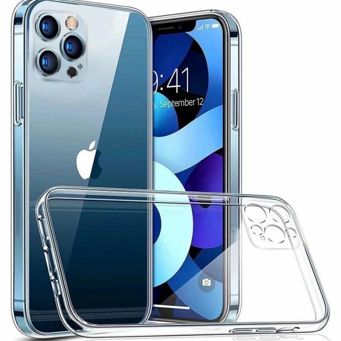 Jual Casing Case Transparan Bening iphone 12 mini Pro Max softcase WB ...