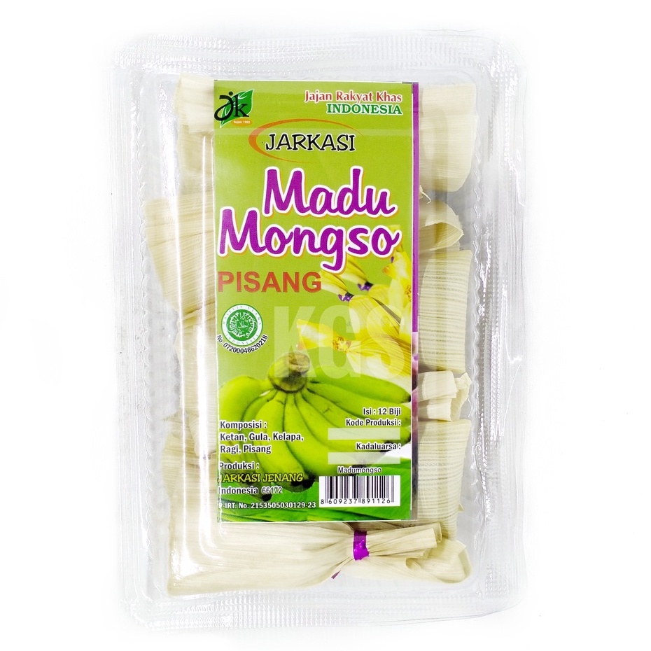Jual MADU MONGSO JARKASI JAJANAN TEMPO DULU / OLAHAN KETAN / ISI 12 ...