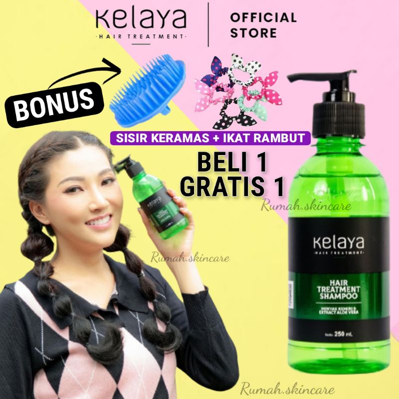 Jual KELAYA HAIR TREATMENT Shampoo Shampo Sampo Penumbuh Pemanjang ...
