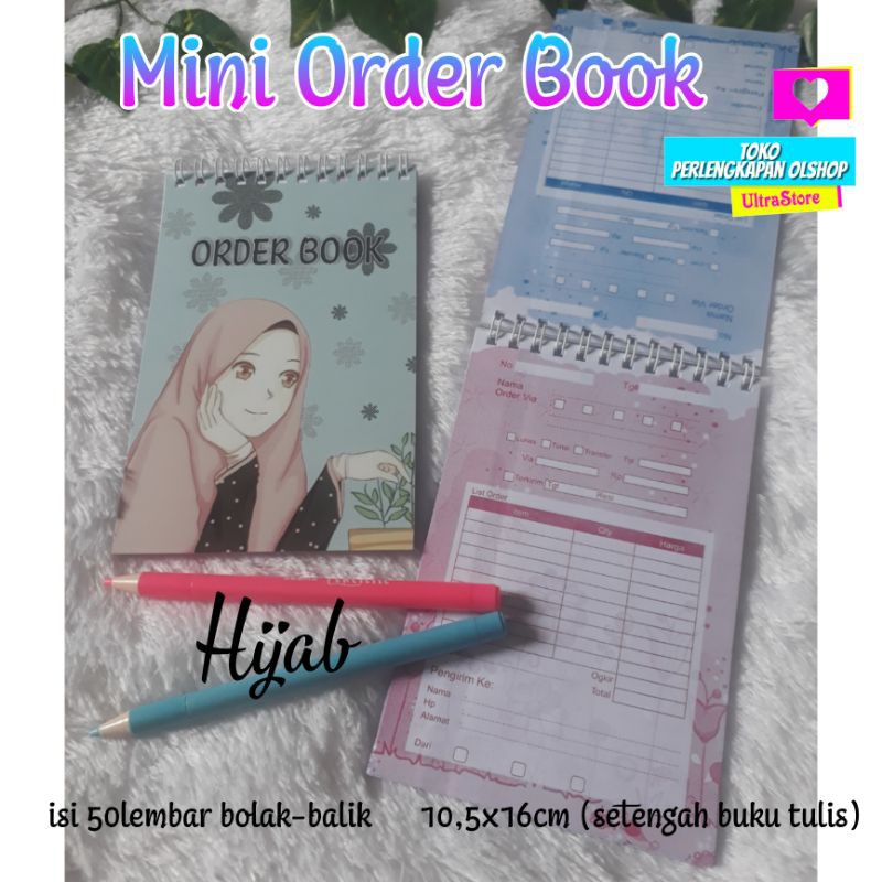 Jual SALEEE Buku ORDER Olshop MINI (Ukuran setengah buku tulis ...