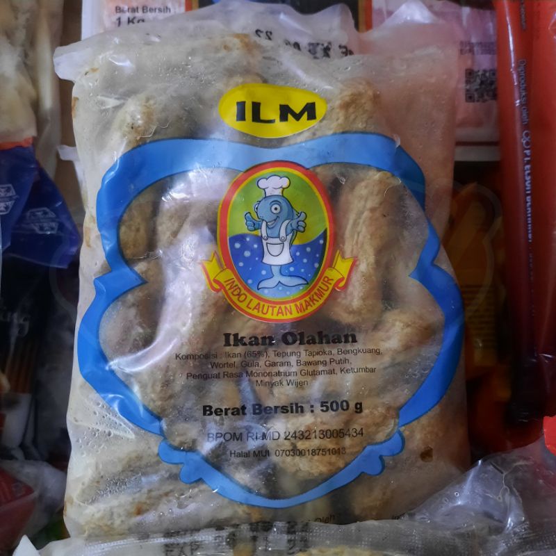 Jual ILM Goreng Ikan Olahan Tempura Lonjong, Bintang, Burger 500gr ...