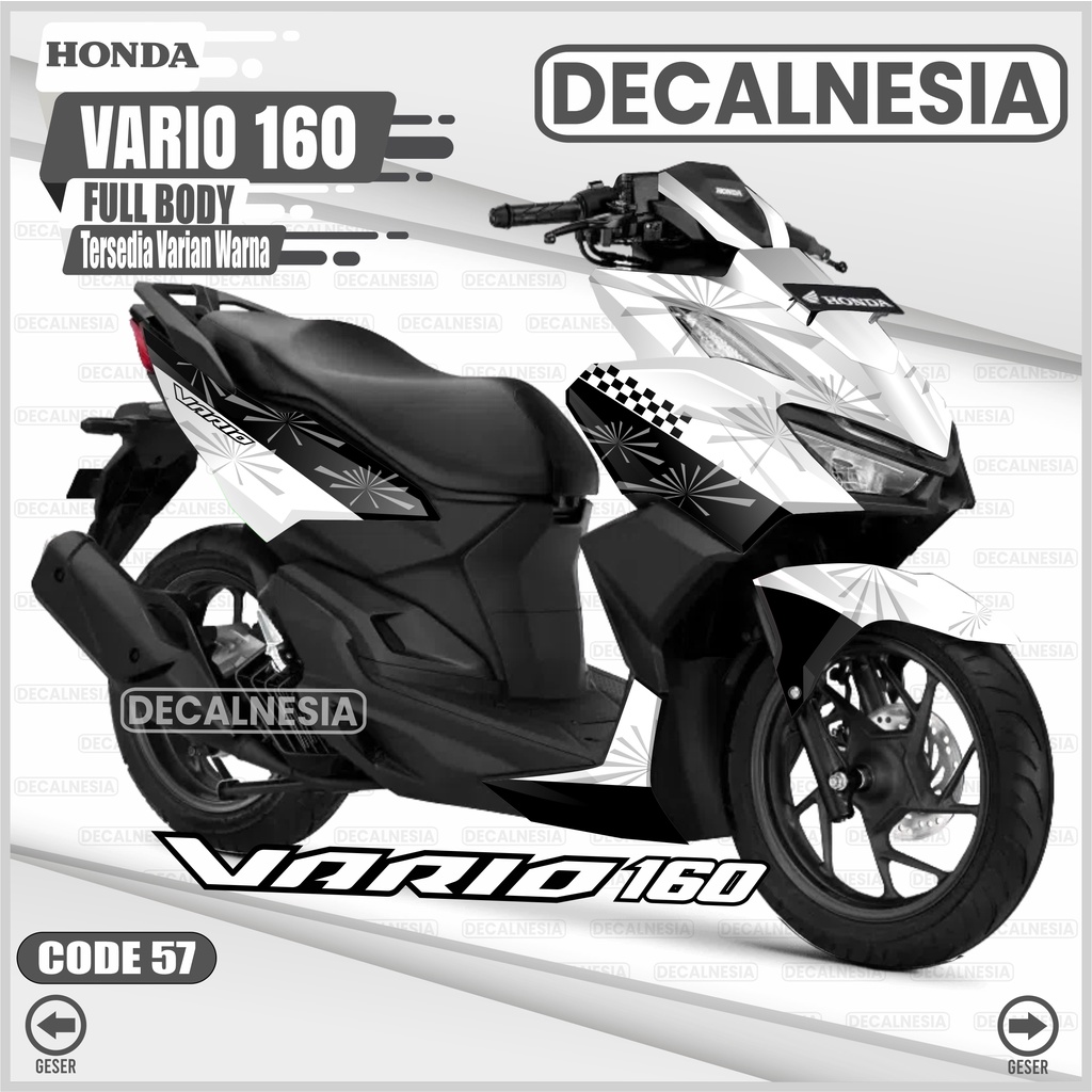 Jual Decal Vario 160 Full Body Stiker Vario New 2022 Motor Honda ...