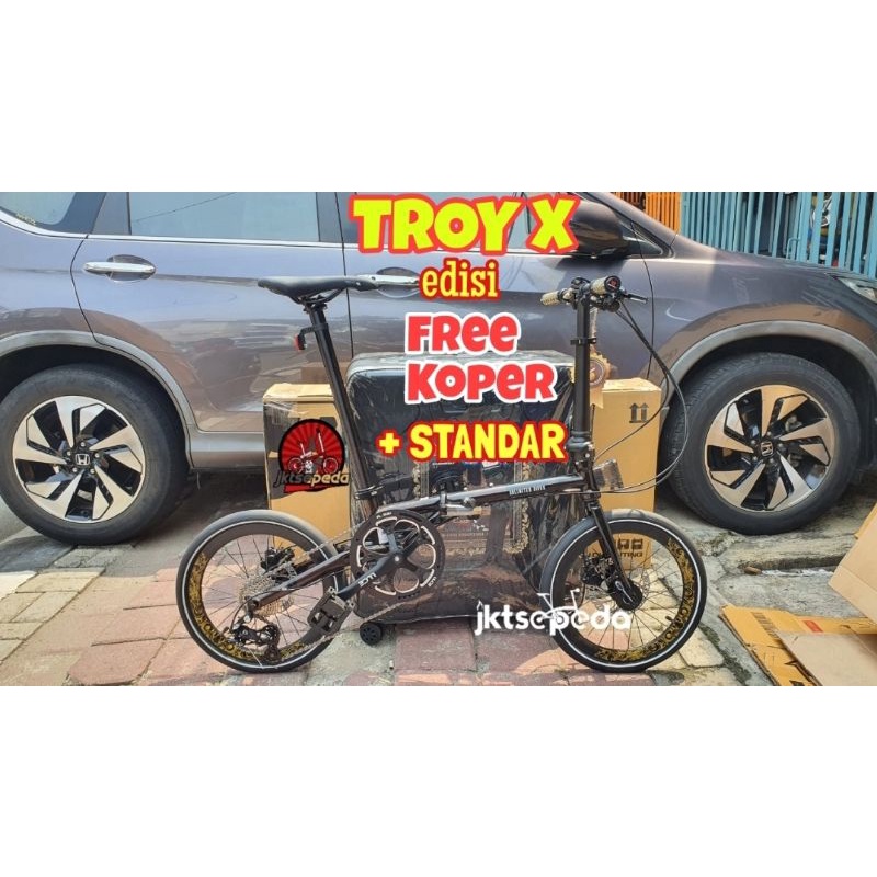 Jual Sepeda Lipat Element Troy X | Shopee Indonesia