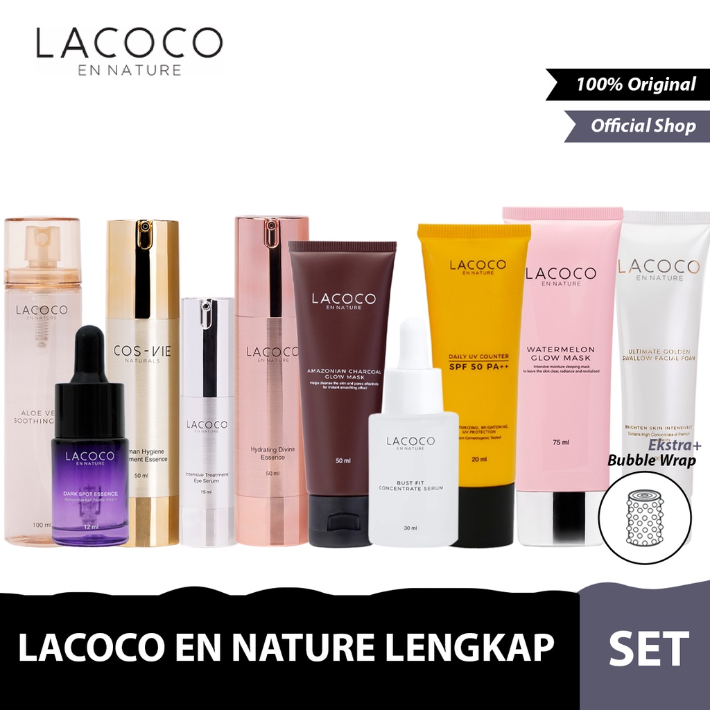 Jual Paket Lengkap Lacoco En Nature Original 100% Produk Nasa | Shopee Indonesia