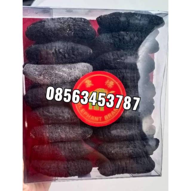Jual Haisom teripang pasir haisom hitam premium 1kg isi 30 pcs atau 1kg ...