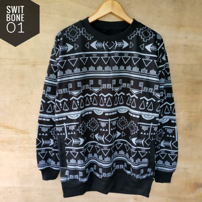 Jual bone sweater Distro bahan fleece halus semua kalangan | Shopee ...