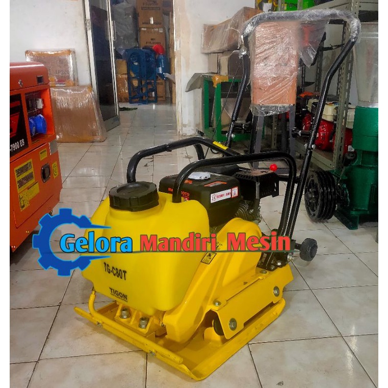 Jual MESIN STEMPER KODOK TIGON TGC-80T PEMADAT TANAH || PLATE COMPACTOR ...