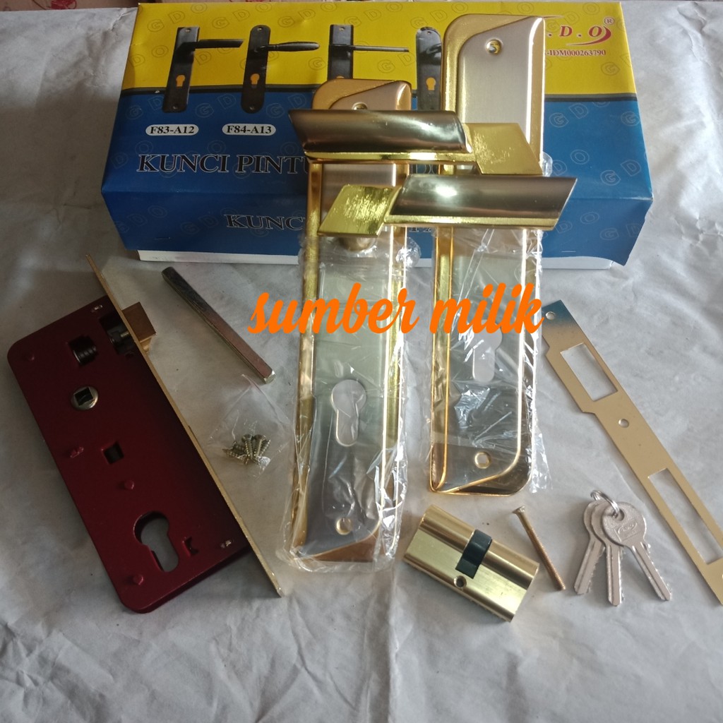 Jual KUNCI /HANDLE PINTU GDO PANJANG 8312 | Shopee Indonesia