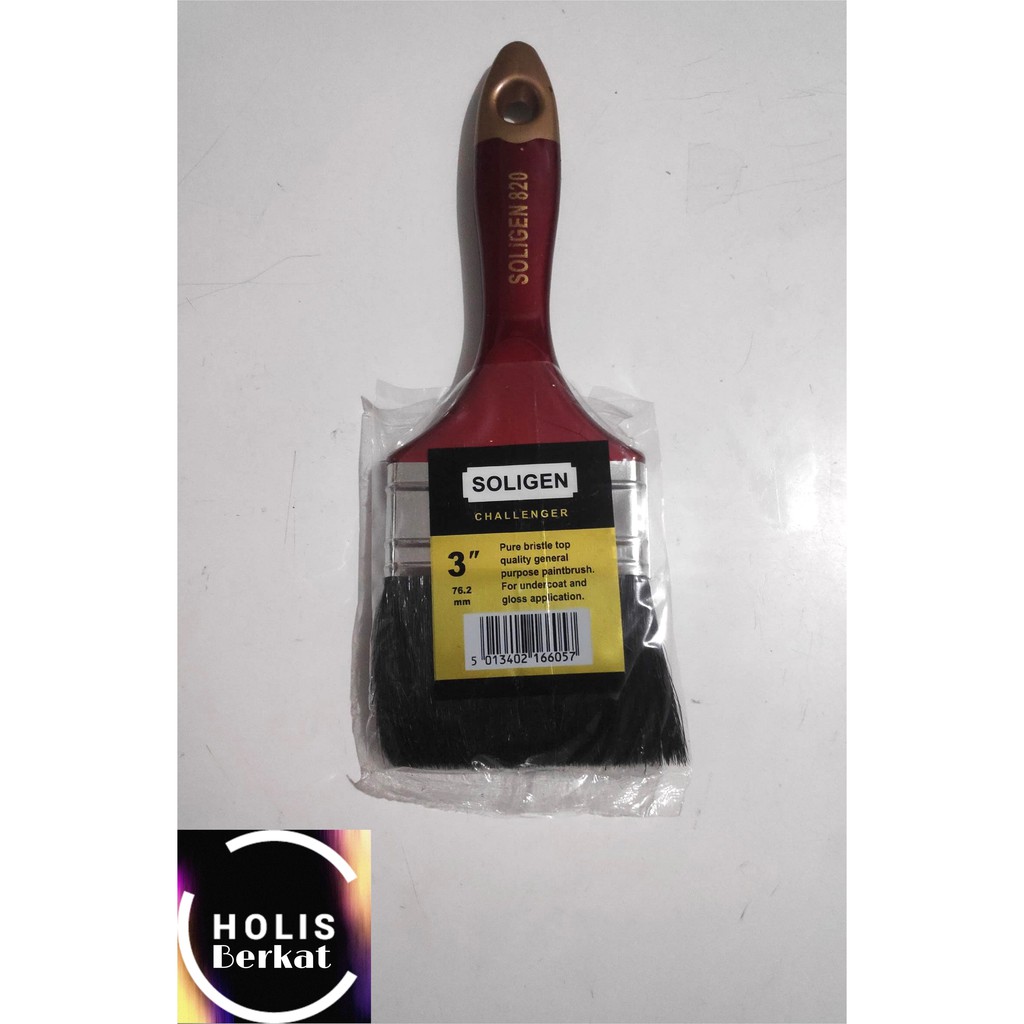Jual Koas / Kuas Cat SOLIGEN 3 Inch GG.Fiber | Shopee Indonesia