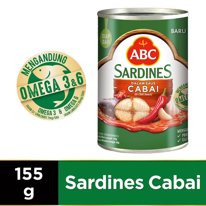 Jual Sarden ABC 155gr Makanan enak dan murah | Shopee Indonesia