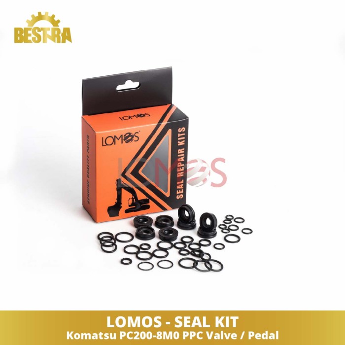 Jual Seal Kit LOMOS Komatsu PC200-8M0 Pedal / Pilot Travel (Pilot Valve ...