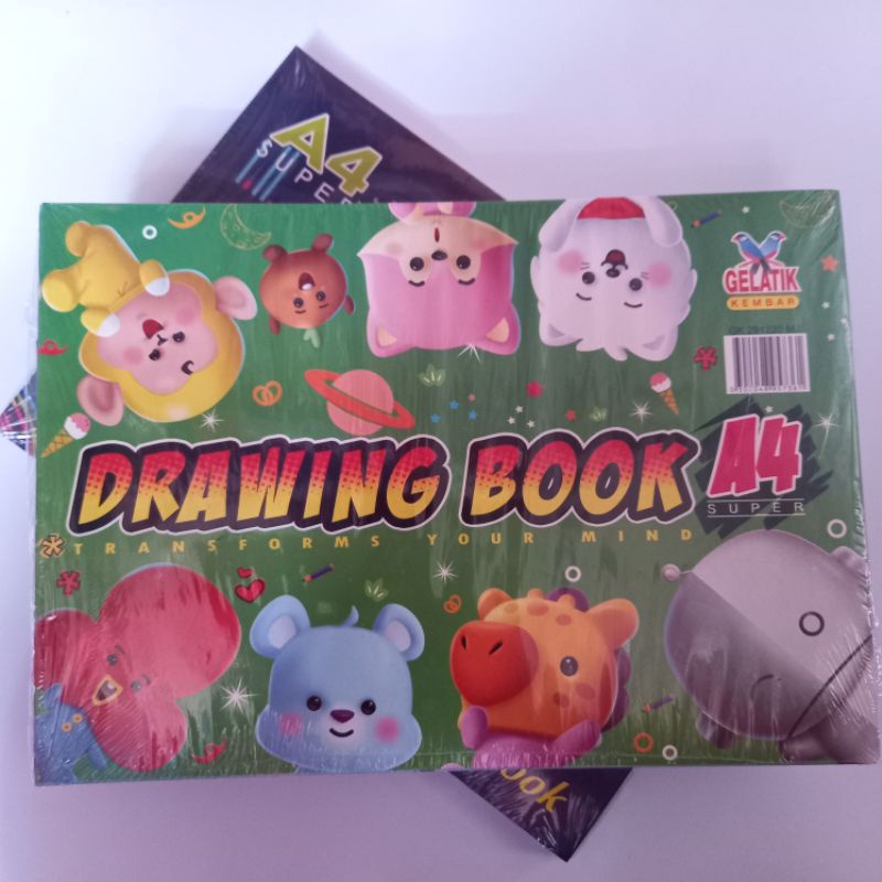 Jual Buku Gambar A4 / Drawing book (1 pack isi 10 pcs) | Shopee Indonesia