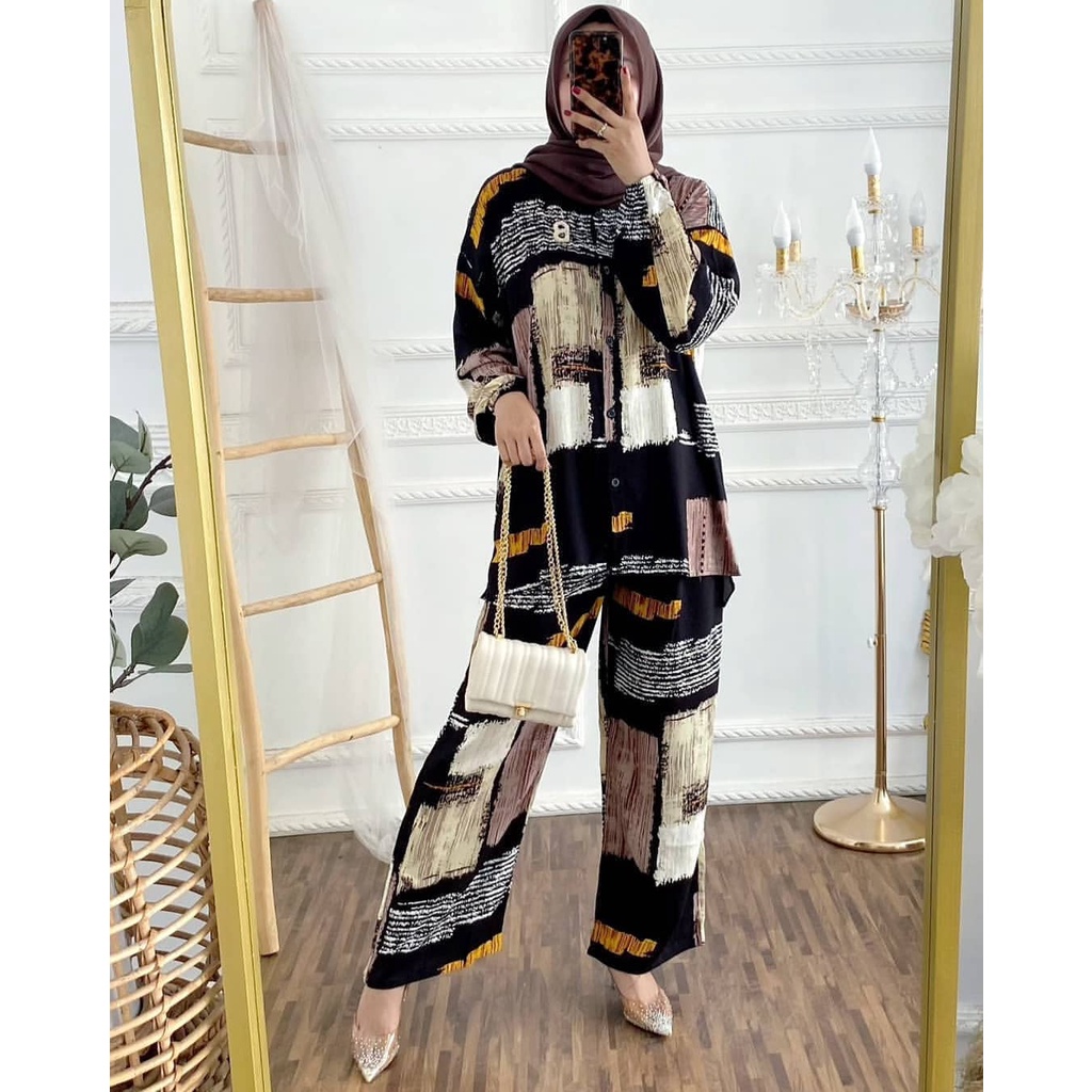 Jual One set Jumbo / setelan rayon Jumbo/ One set wanita / One set ...