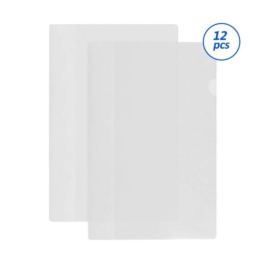 Jual Map L Transparan / Map Plastik / Document Sleeve ukuran Folio | Shopee Indonesia
