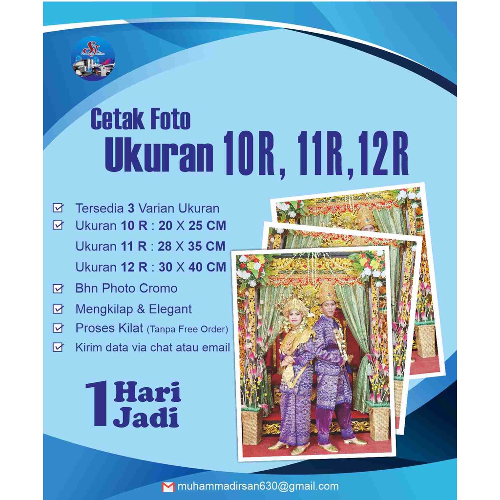 Jual Cetak Foto Ukuran 10R, 11R, 12 R | Shopee Indonesia