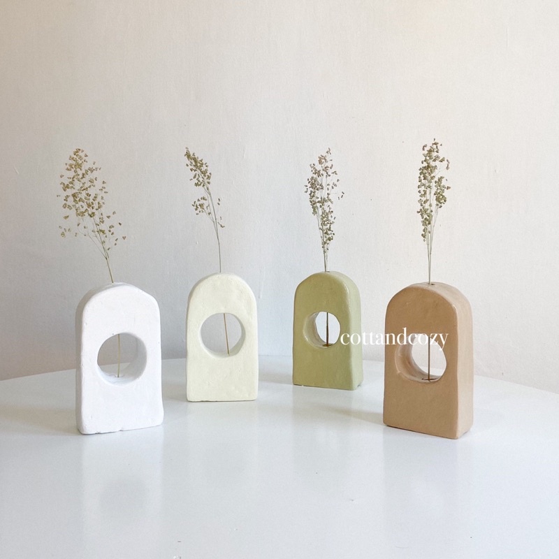 Jual VAS BUNGA AESTHETIC (AYLO VASE) | VASABHUMI | Shopee Indonesia