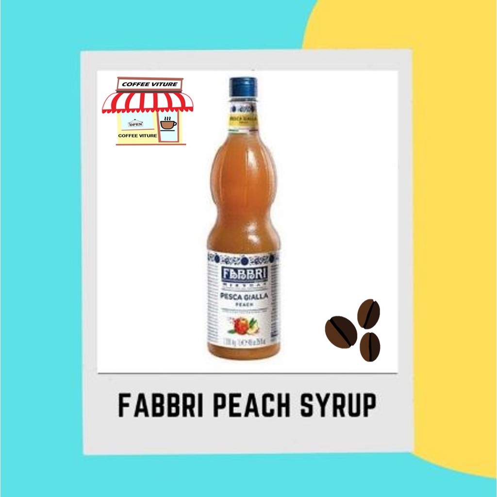Jual FABBRI SYRUP CAFE COMMERCIAL 1300GR 7 RASA VARIAN SIRUP | Shopee ...