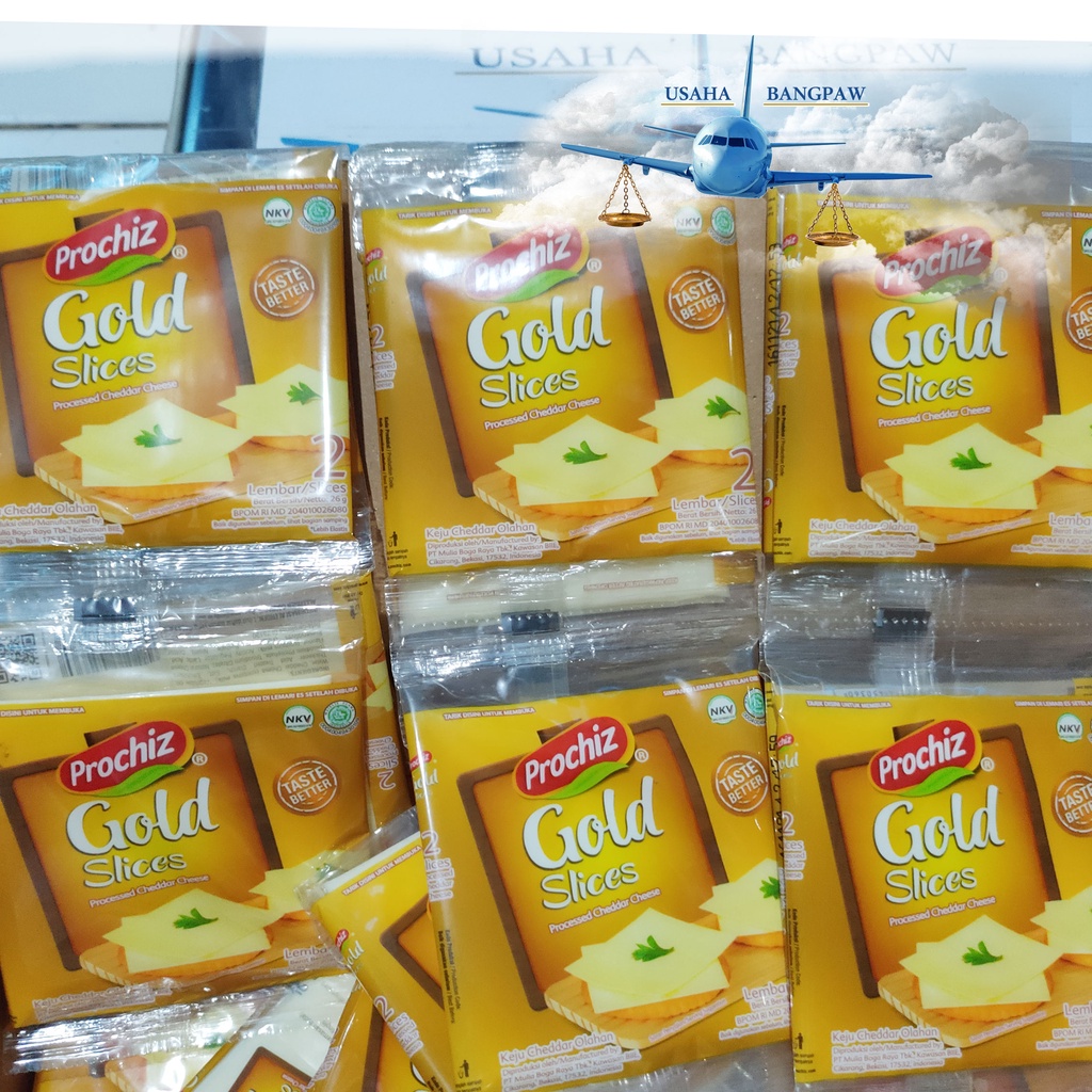 Jual Keju Prochiz Gold Slice Isi 2 Lembar 26gr | 1 Renceng | Shopee ...