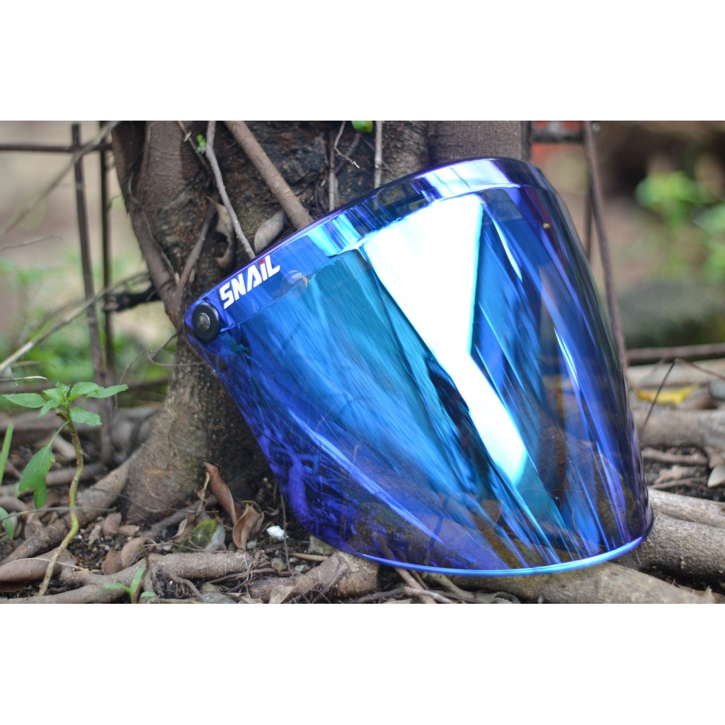 Jual KACA / VISOR BOGO SNAIL DATAR PREMIUM QUALITY ( MR HELM ) | Shopee ...