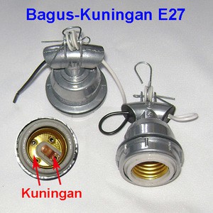 Jual EELIC Fitting Gantung Keramik Besi E27 Fiting gantung FWAE27 ...