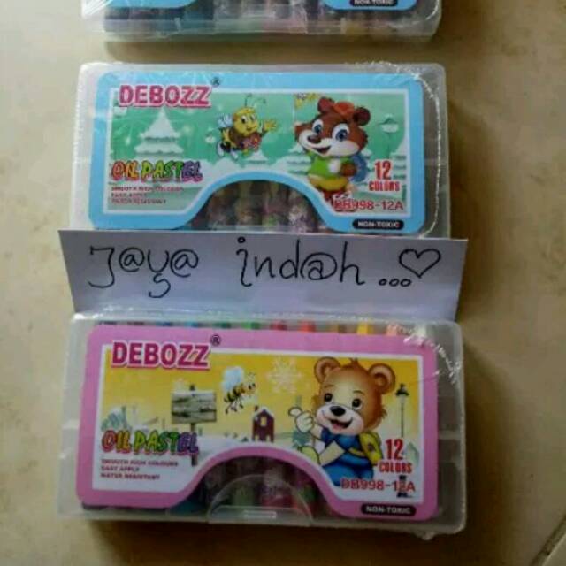 Jual Original krayon debozz crayon debozz isi 12 warna | Shopee Indonesia