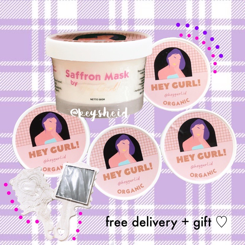 Jual HEYGURL! SAFFRON MASK (100% ORIGINAL) | Shopee Indonesia