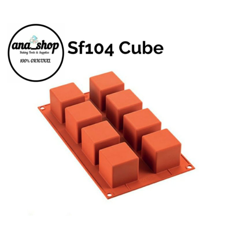 Jual Silikomart Flex Cube Silicone Mold 5x 5x h5cm | Shopee Indonesia