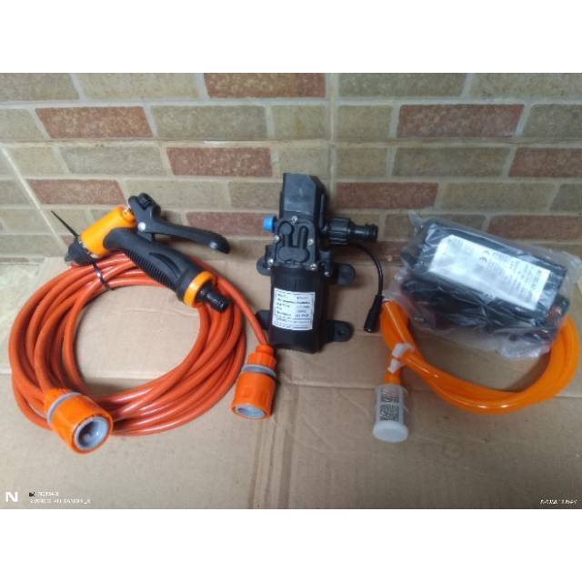 Jual Pompa Cuci Mobil/Motor/AC Low Watt DC 12V 60 Watt Ver 4 | Shopee ...