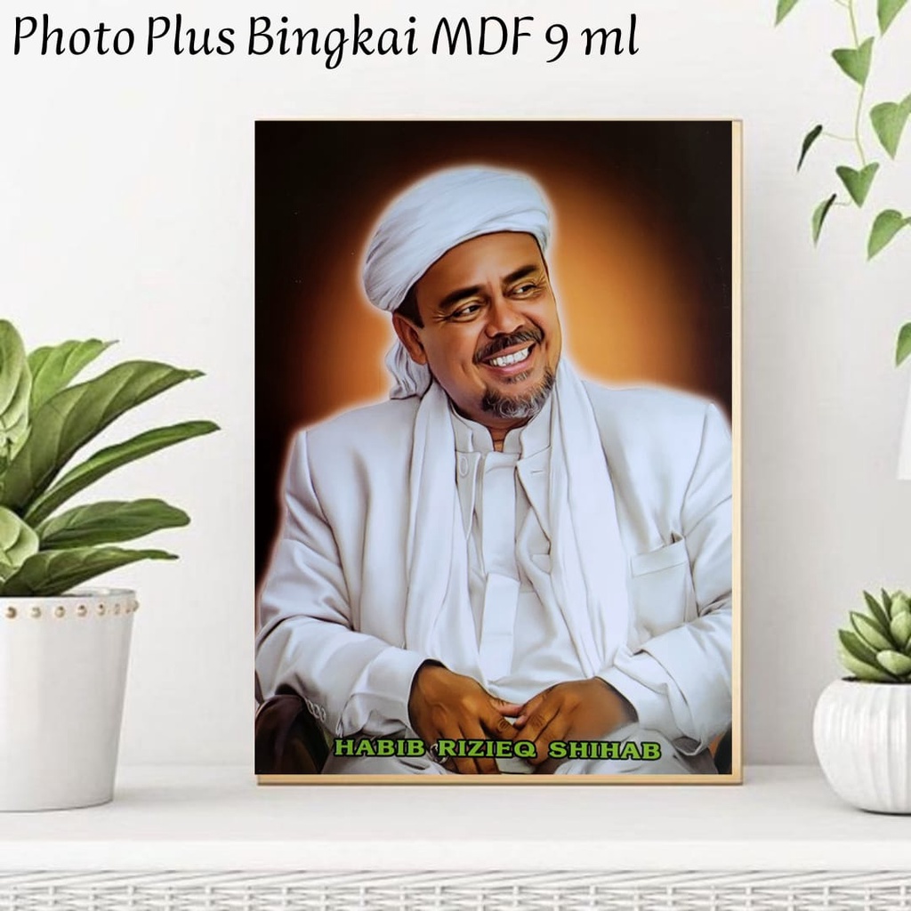 Jual Foto Habib Foto Ulama Plus Bingkai Photo Ulama Foto Habaib 25 x 35 ...