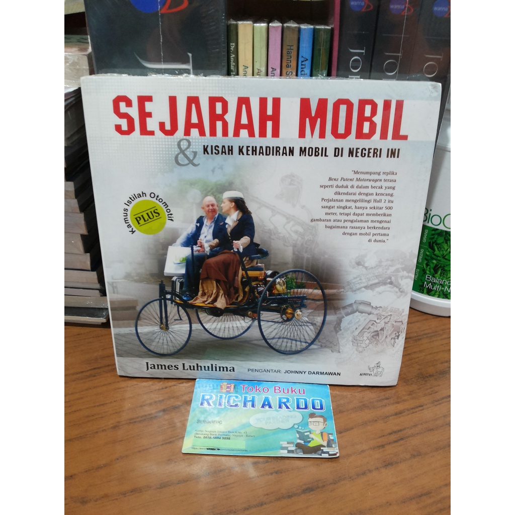 Jual Buku Sejarah Mobil dan Kisah Kehadiran Mobil di Negeri Ini ...