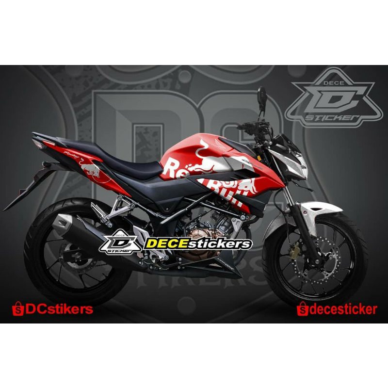 Jual decal cb150r v3 red bull | Shopee Indonesia