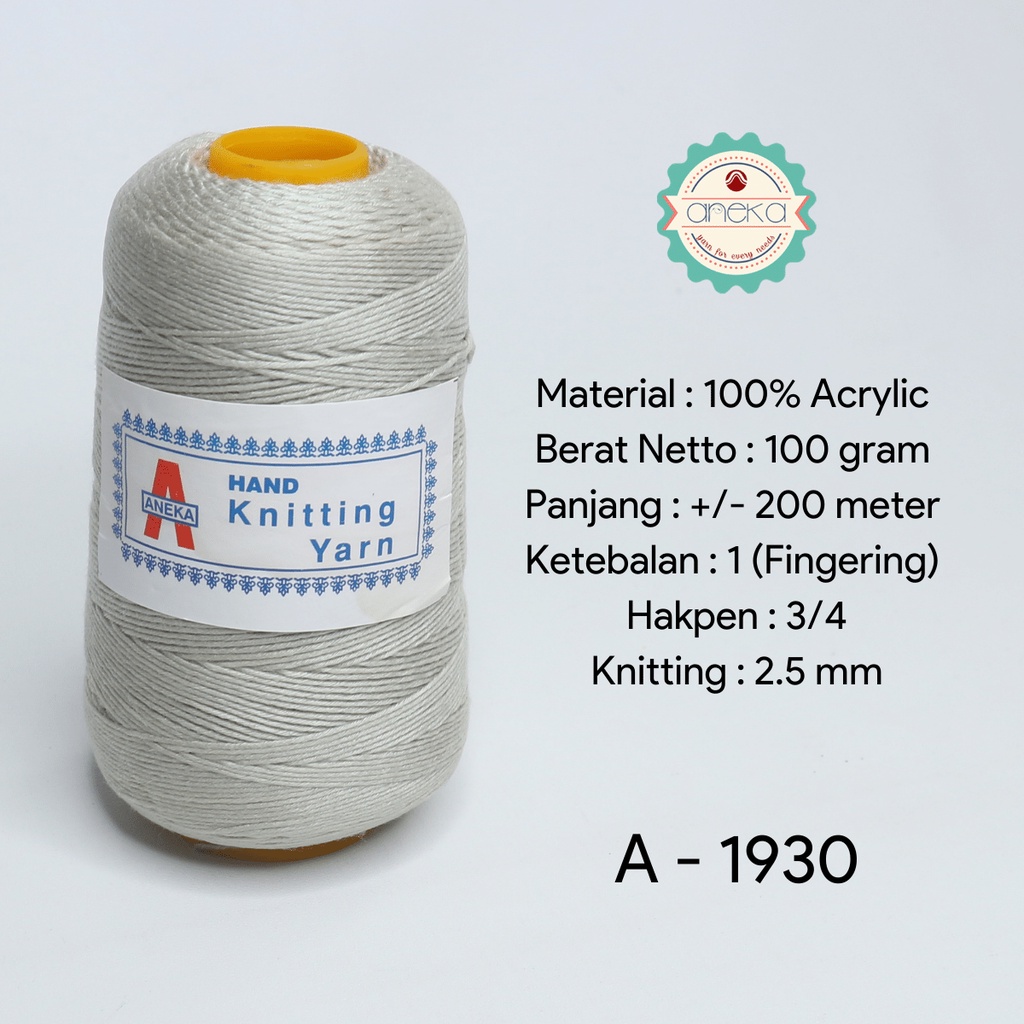 Jual KATALOG - Benang Rajut Aneka / Acrylic Yarn PART 1 | Shopee Indonesia