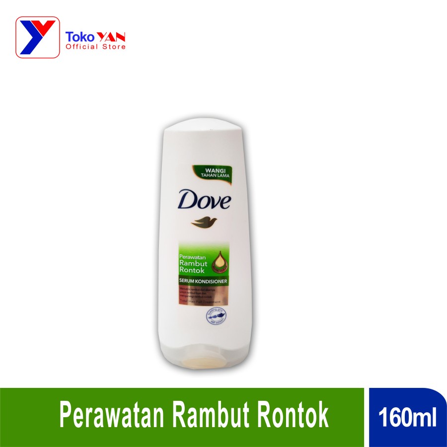 Jual Dove Conditioner Perawatan Rambut Rontok Serum Kondisioner 160ml ...