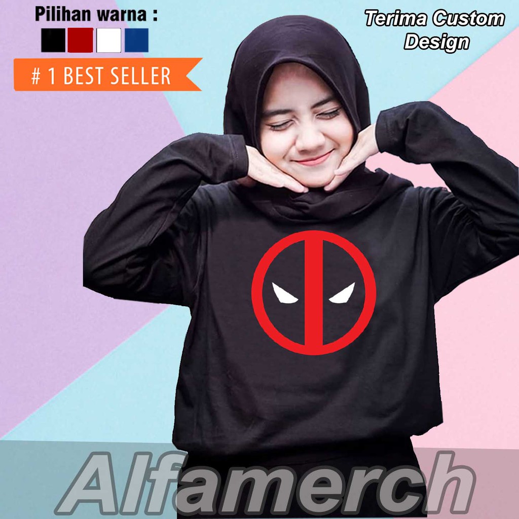 Jual Baju Kaos Lengan Panjang DEADPOOL DEAD POOL Pria Dan Wanita Distro ... Jual Baju Kaos Lengan Panjang DEADPOOL DEAD POOL Pria Dan Wanita Distro ...
