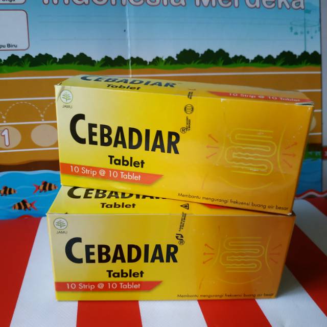 Jual Cebadiar Tablet Obat Diare (paket hemat isi 5pcs) | Shopee Indonesia